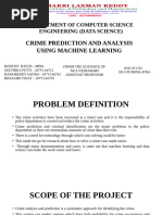 Crime Prediction Project Report | PDF | Cluster Analysis | Machine Learning