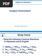 Overview of Inorganic Chemistry Concepts | PDF | Chemistry | Inorganic ...