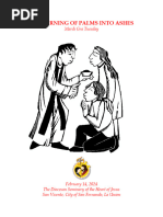 Ash Wednesday Ashes Distribution Order | PDF | Christian Worship And ...