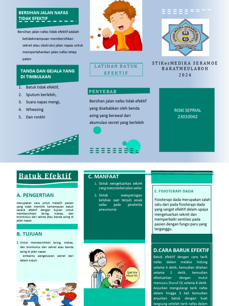 Leaflet Riski Seprial Buk Ori | PDF