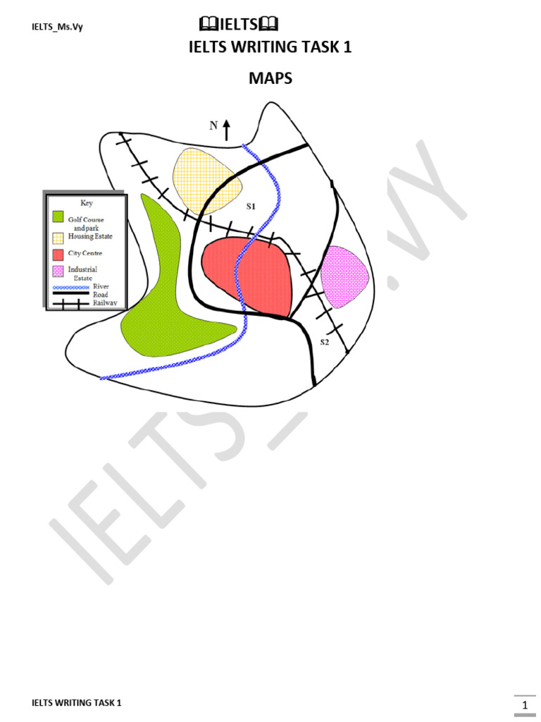 IELTS Writing Task 1 - Maps - Part 2 đã chuyển đổi | PDF ...