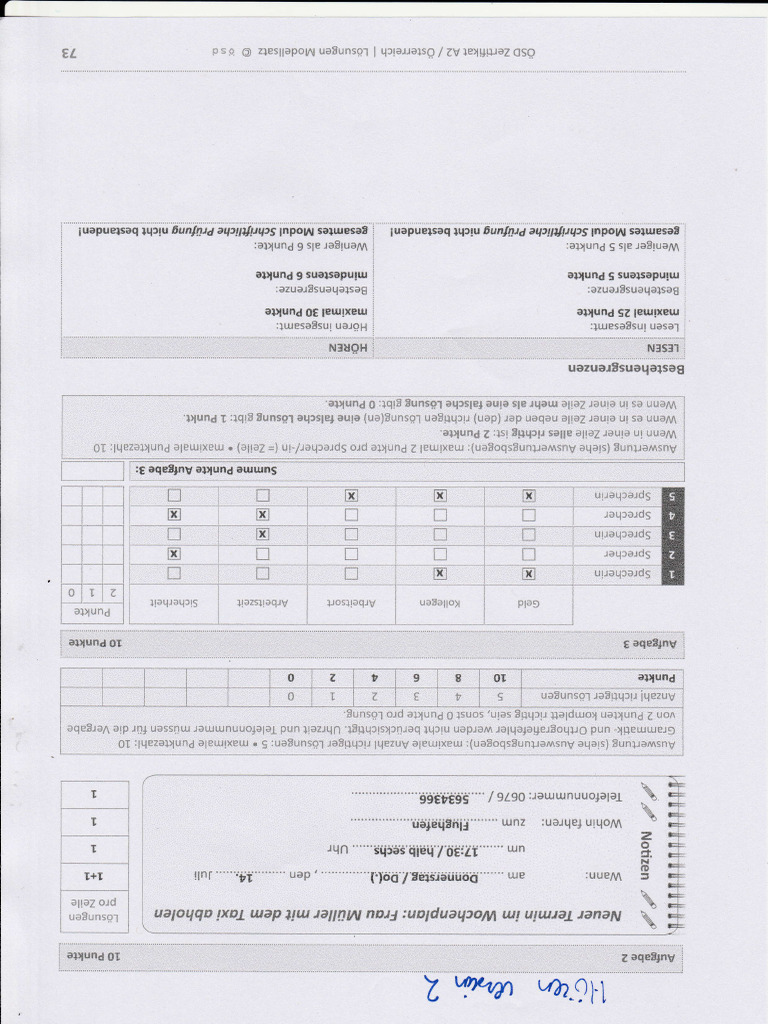 Solutions A2 Horen Version 2 | PDF