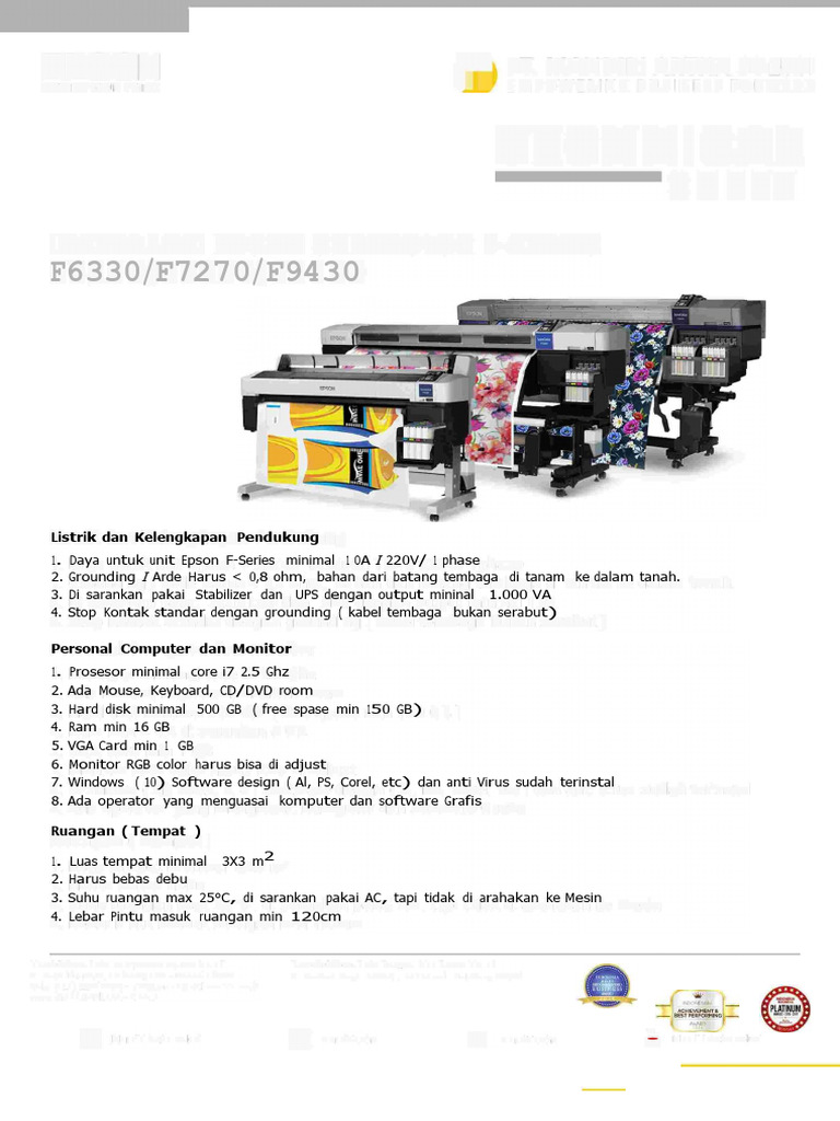Technical Sheet F-Series New | PDF
