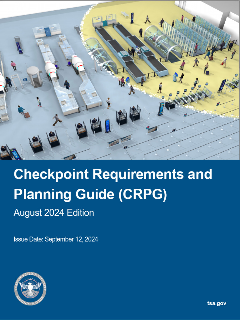 TSA Checkpoint Requirements and Planning Guide | PDF | Transportation ...
