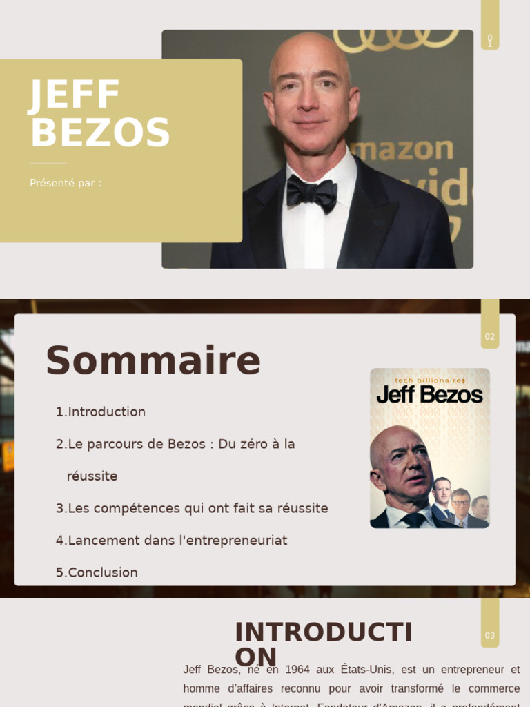 Jeff Bezos | PDF | Risque | Économie