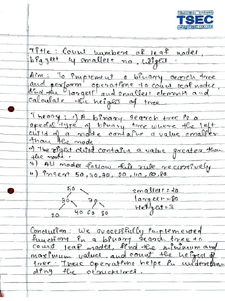 Binary Search Tree - Merged | PDF | Algorithms And Data Structures | Computer Programming