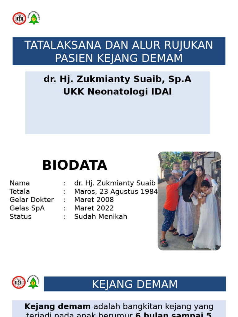 Tatalaksana Dan Alur Rujukan Kejang Demam | PDF