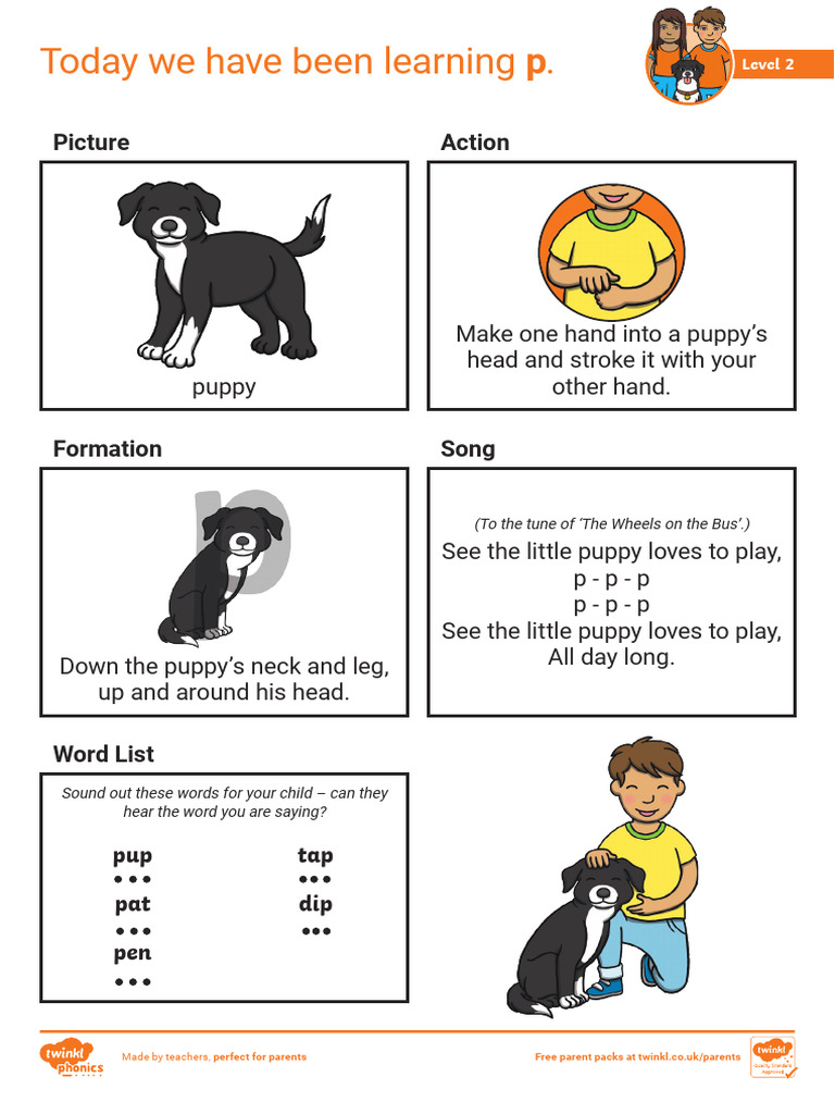 Parent Information Sheet Letter P | PDF