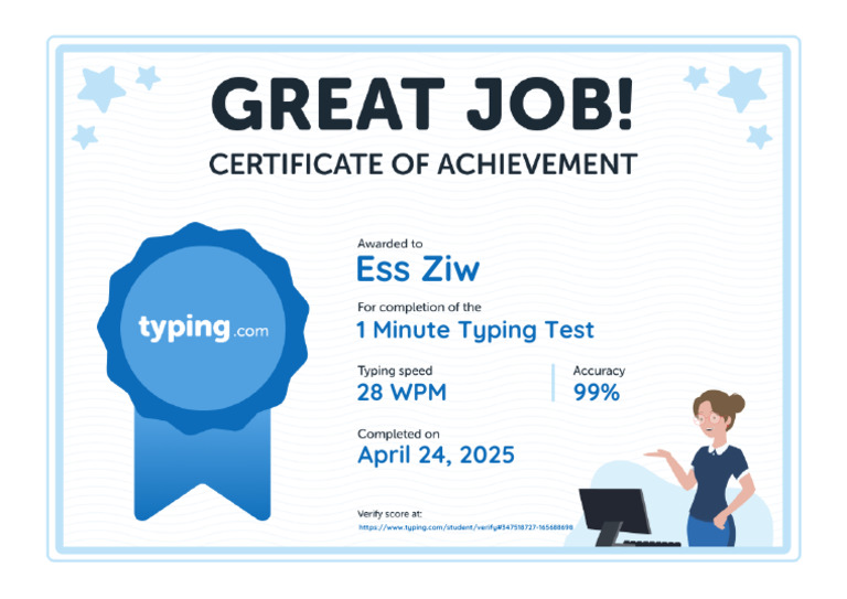 Typing Test | PDF
