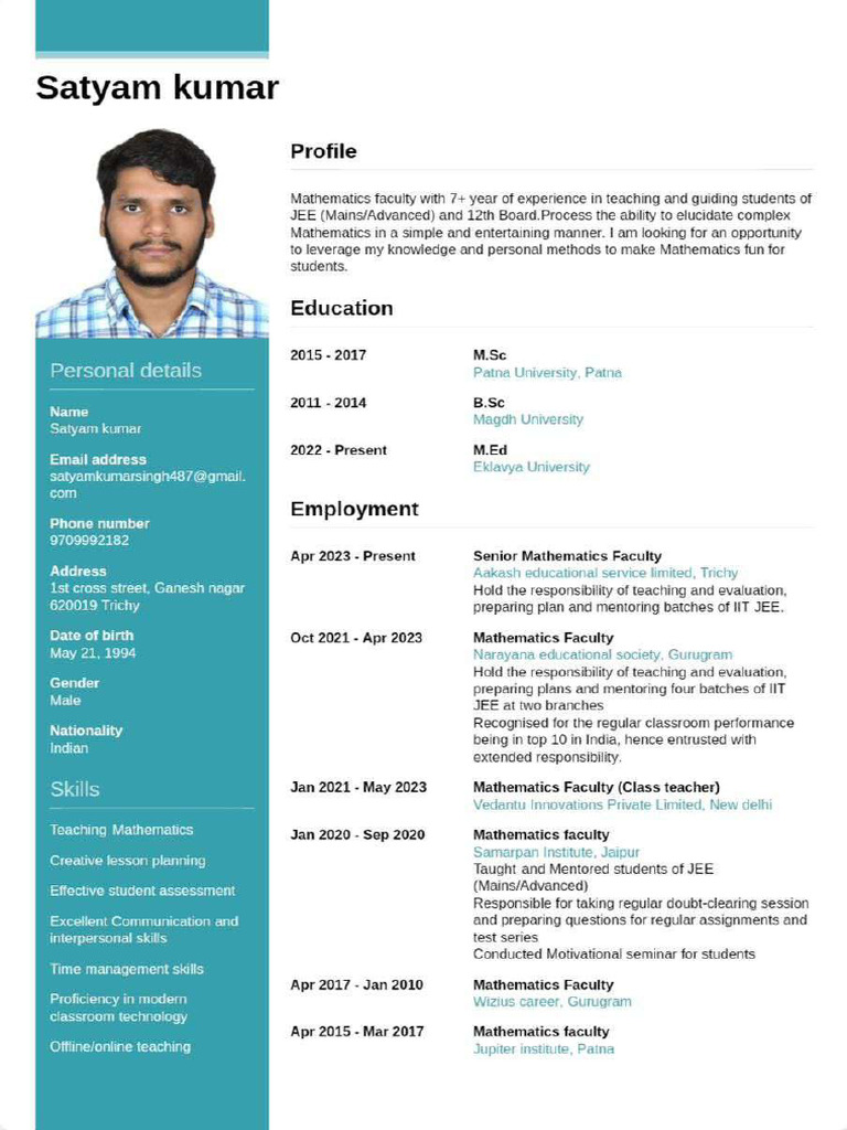 Updated Resume | PDF