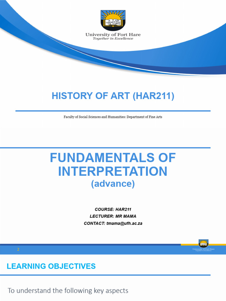 Fundamentals of Art Interpretation Guide | PDF | Composition (Visual Arts)