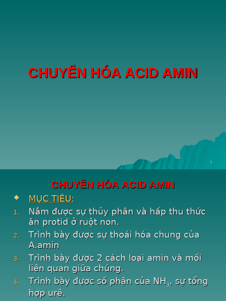 P Acid-Amin | PDF