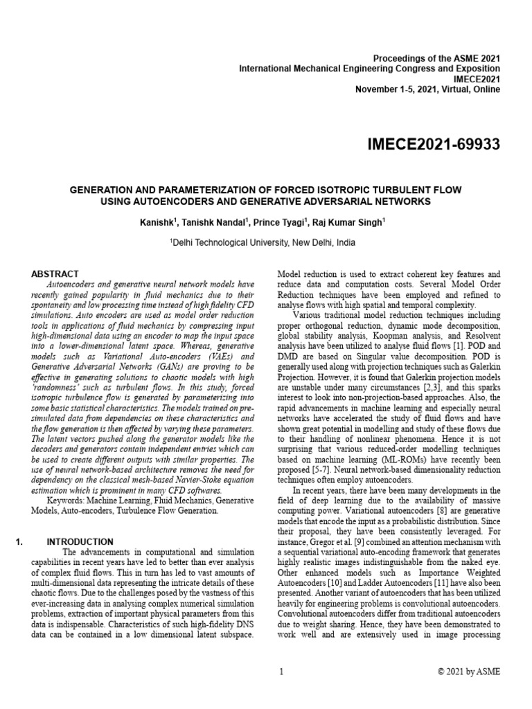Parameterization_of_Forced_Isotropic_Turbulent_Flo | PDF | Applied Mathematics | Machine Learning