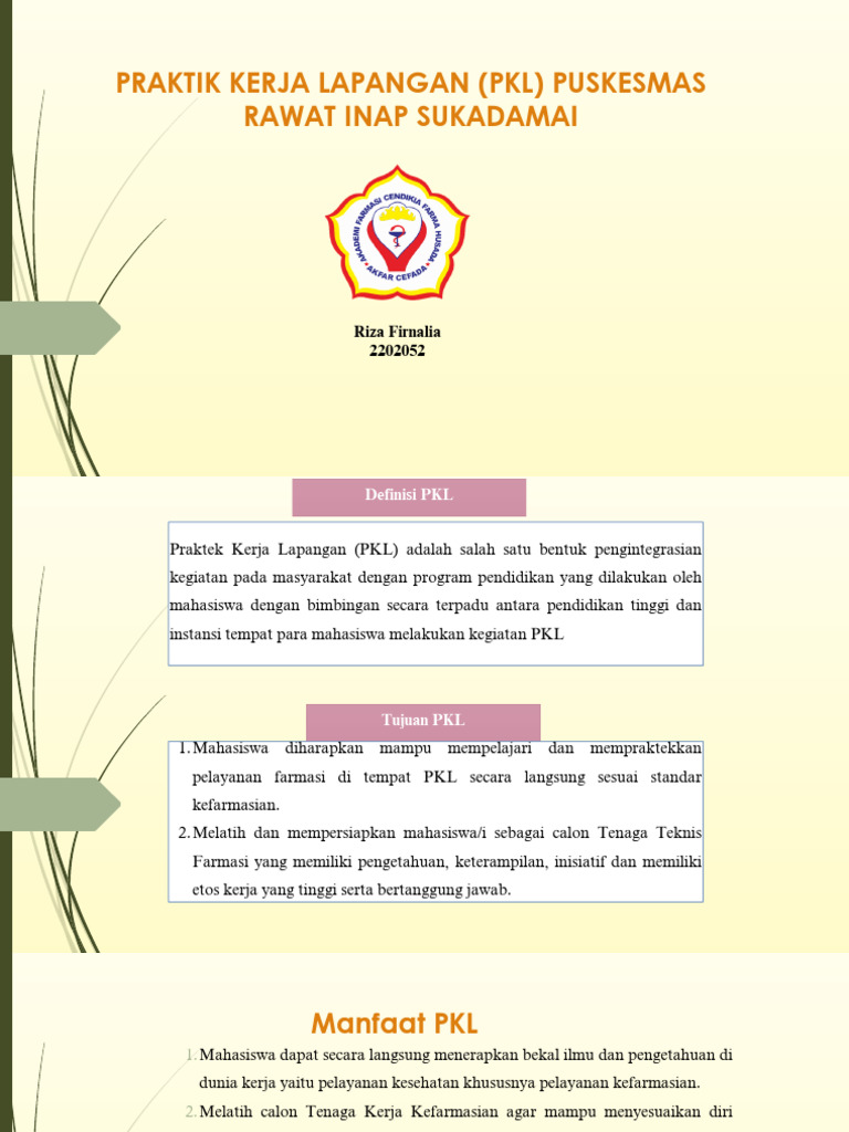 Presentasi PKL Baru | PDF