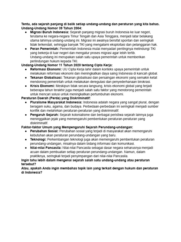 Apakah ada sejarah nya | PDF