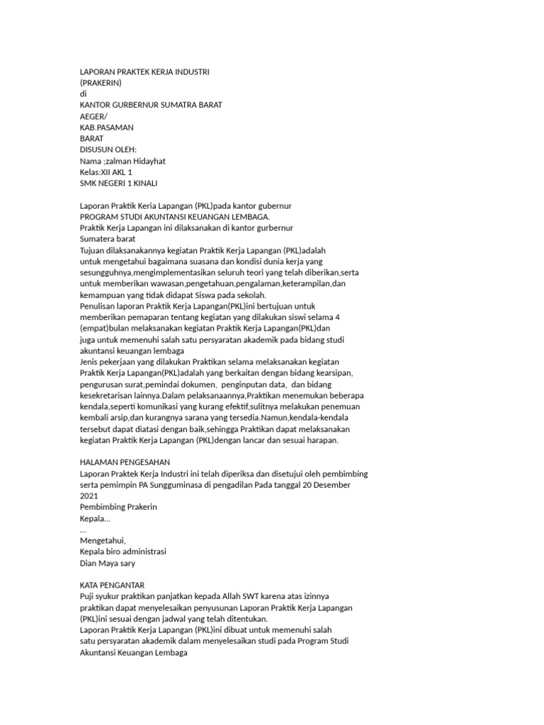 LAPORAN PRAKTEK-WPS Office | PDF