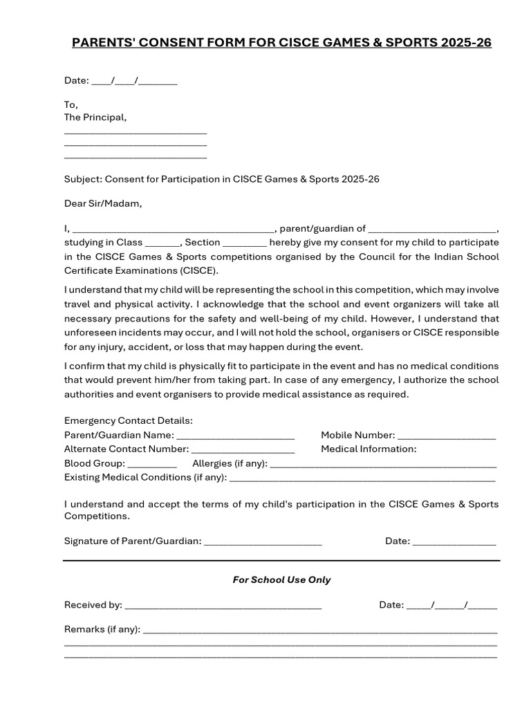 Consent Form | PDF