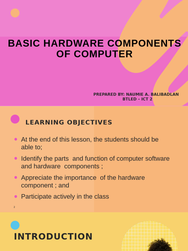 FINAL DEMONSTRATION^ | PDF | Computer Hardware | Computer Data Storage
