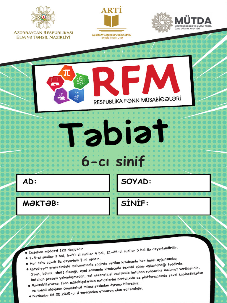 RFM_Təbiət_2025_II-tur_Az | PDF