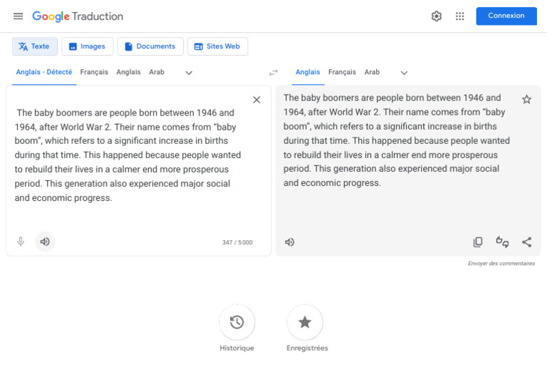 Google Traduction | PDF
