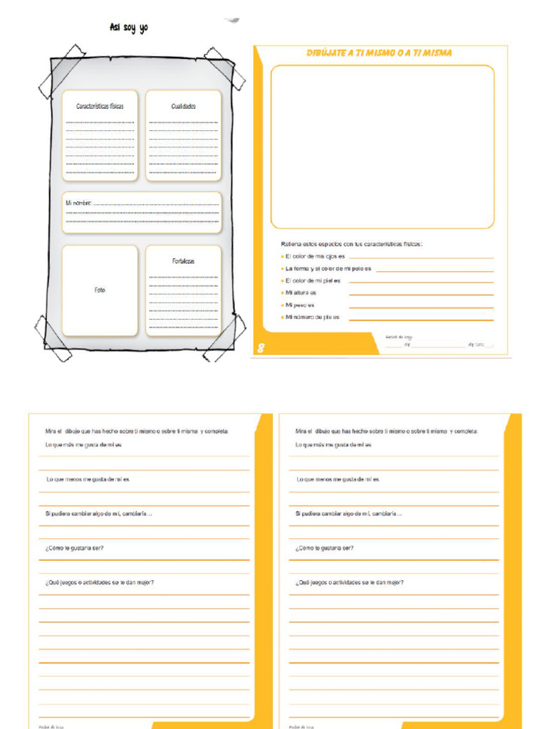 Ficha Como Somos Ps | PDF