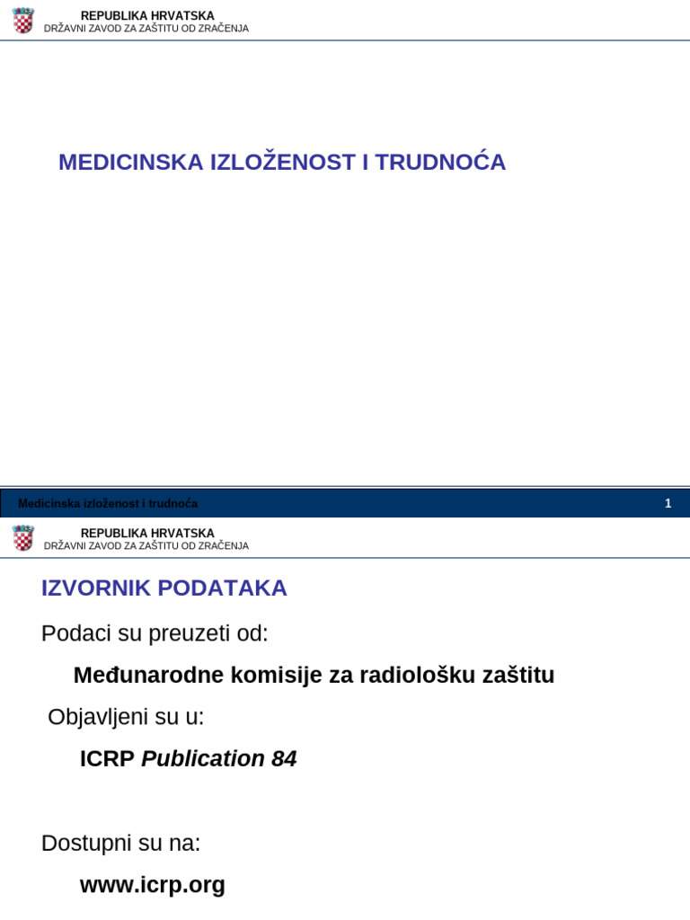 ICRP_84_Trudnoća_HR | PDF