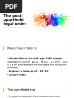 Lesson Plan GR 9 SS History T3 W3 | PDF | Apartheid | Racial Segregation