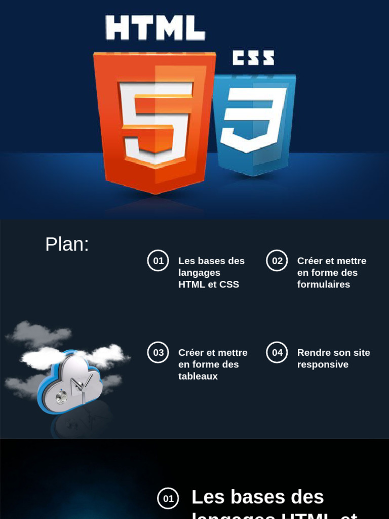 Html5&Css3 | PDF | Html | Langage de balisage