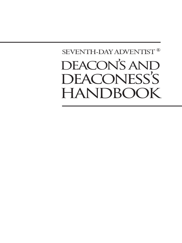 D&D Handbook | PDF | Jesus | Deacon