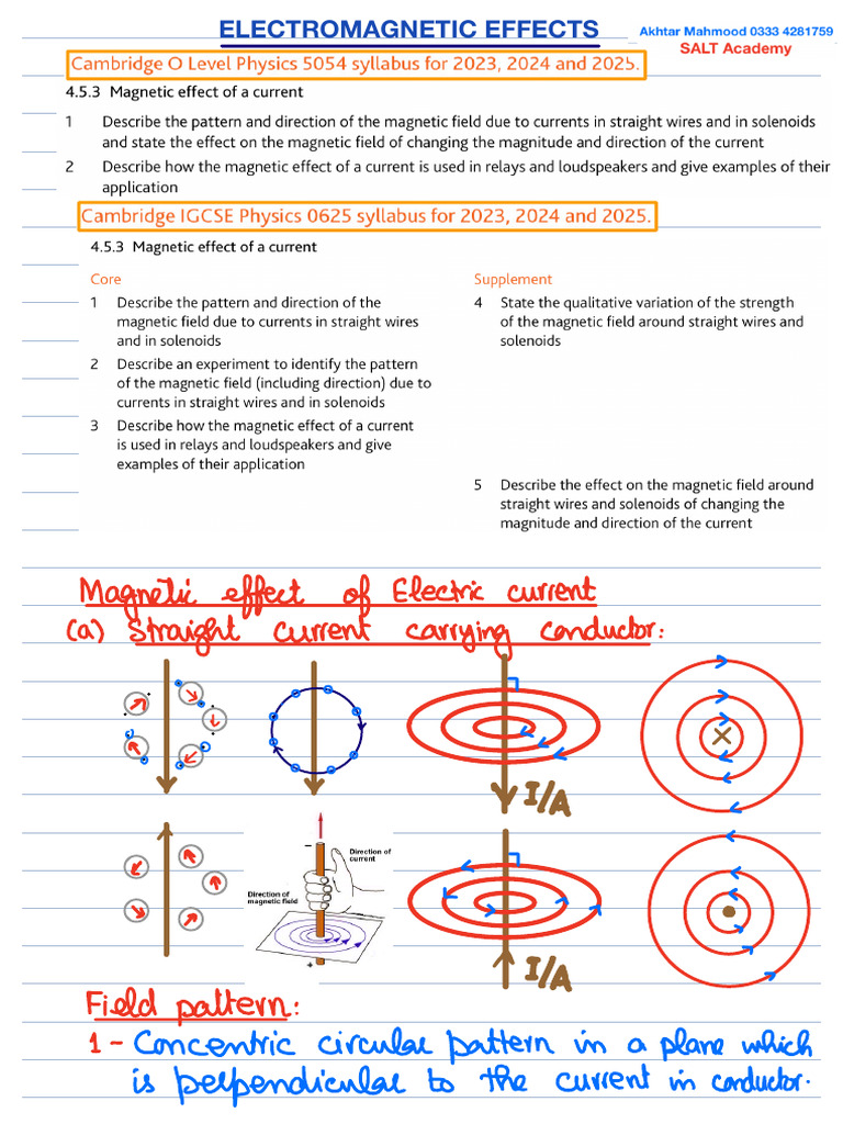 4.5.3, 4,5 Electromagnetic Effects | PDF | Relay | Electromagnetism