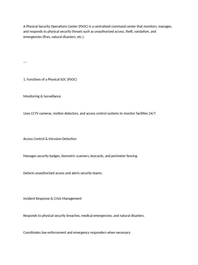 A Physical Secu-WPS Office | PDF | Physical Security | Security