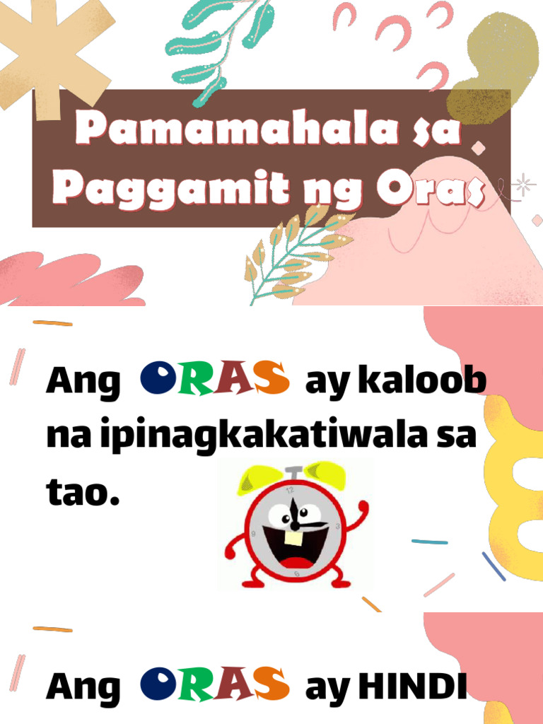 Module 12 Pamamahala Sa Paggamit NG Oras | PDF