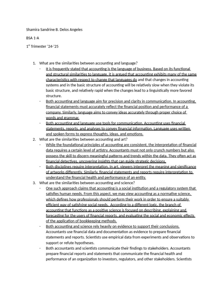 FAR Chapter 1 Summary | PDF | Accounting | Information