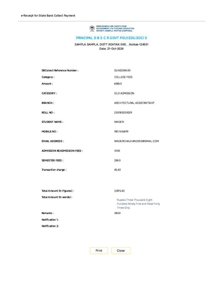 SB Collect Ninder | PDF