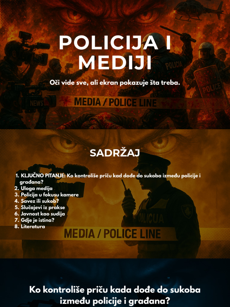Policija I Mediji | PDF