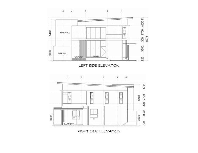 LEFT-AND-RIGHT-ELEVATIONS | PDF