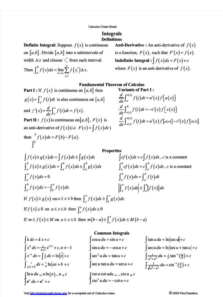 dlscrib.com-pdf-calculus-cheat-sheet-integrals-dl_2777b35c9c2fb366a358306bf2303779 | PDF ...
