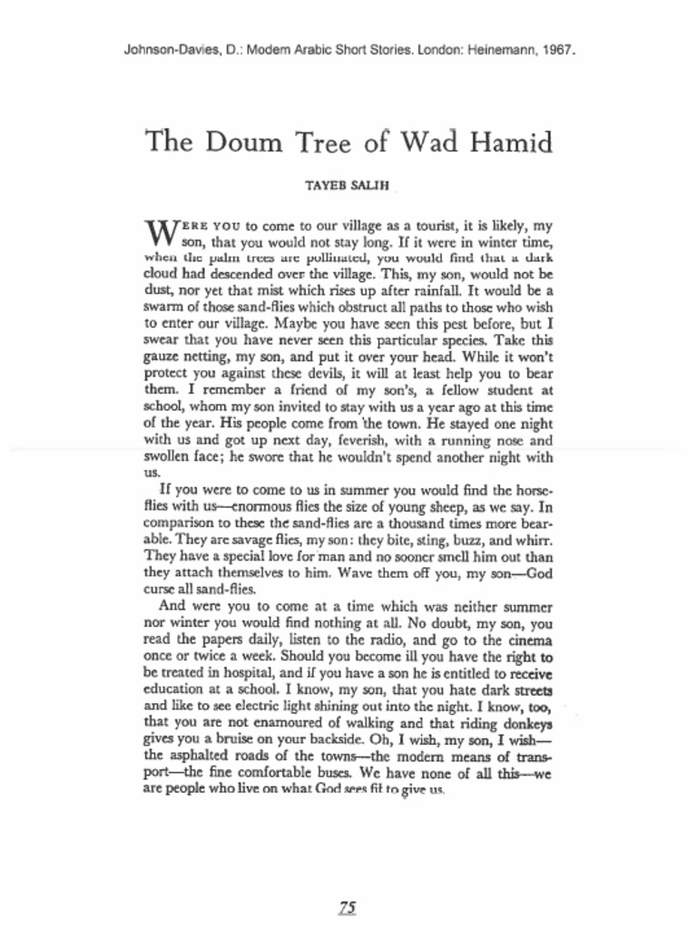 Doum Tree | PDF