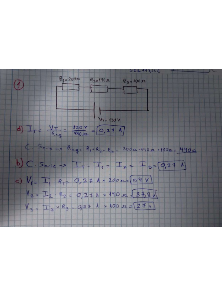 Ejercicio C. Serie | PDF