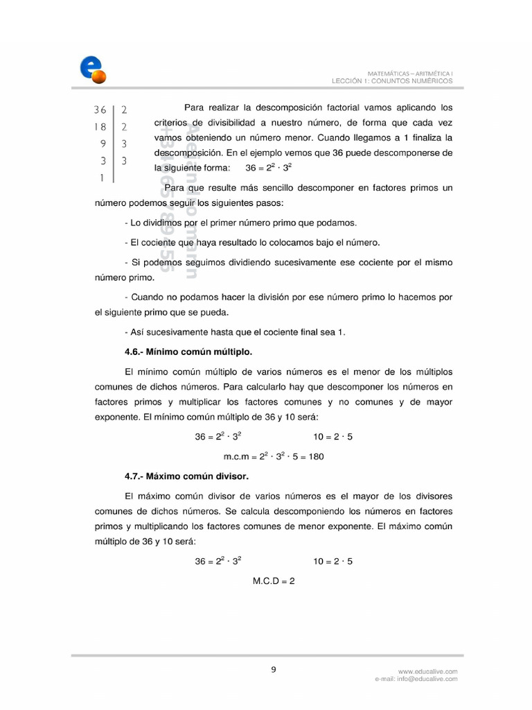 Leccion_1__Conjuntos_numericos_Operaciones-3 | PDF