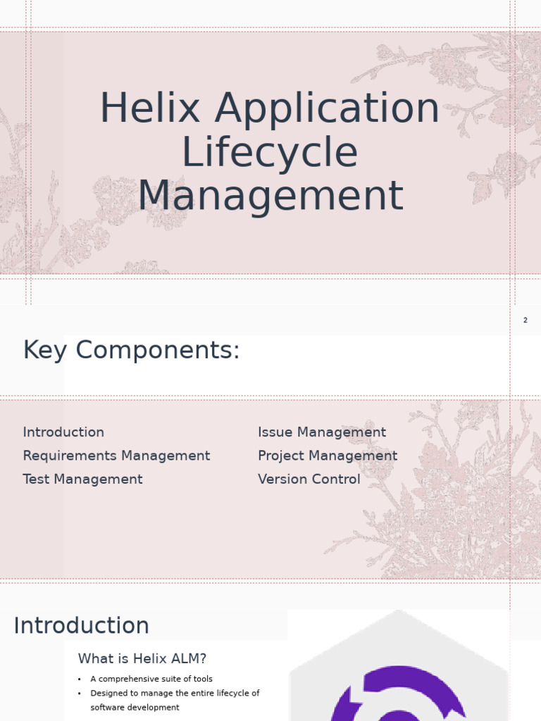 Helix Application Lifecycle Management | PDF | Software Development | Project Management