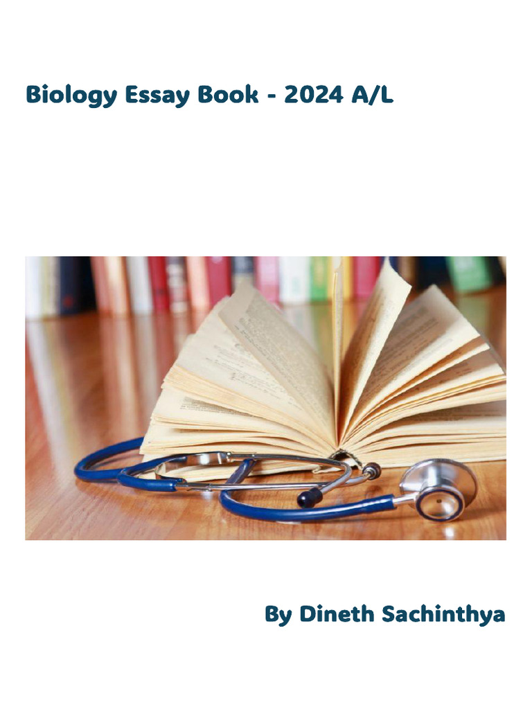Biology Essay Book | PDF