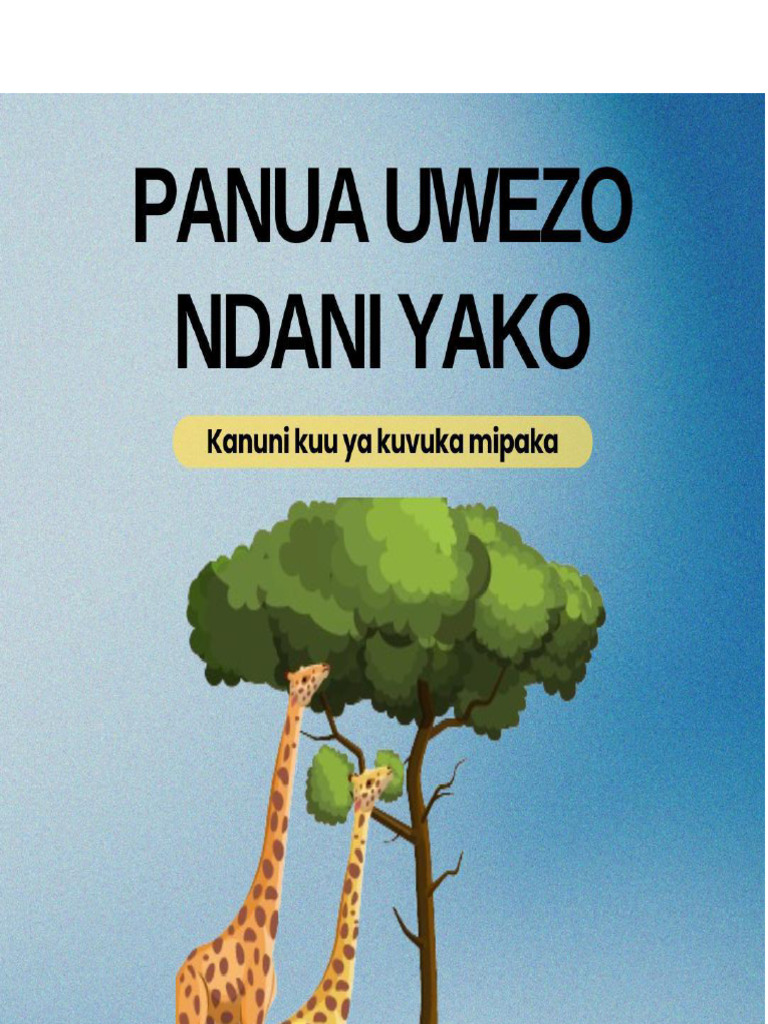 Panua Uwezo | PDF