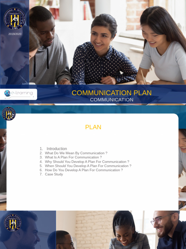 Effective Communication Plan Guide | PDF | Communication | Human ...