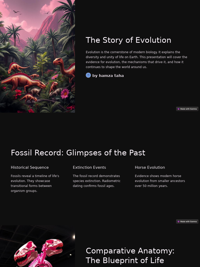 The Story of Evolution | PDF | Evolution | Biology