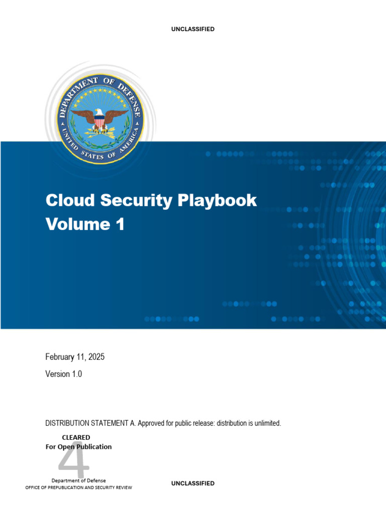 Cloud Security Playbook Vol 1 | PDF | Security | Computer Security