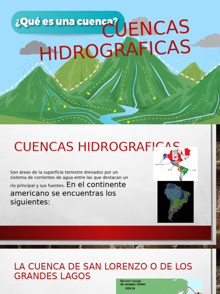 Cuencas Hidrograficas | PDF