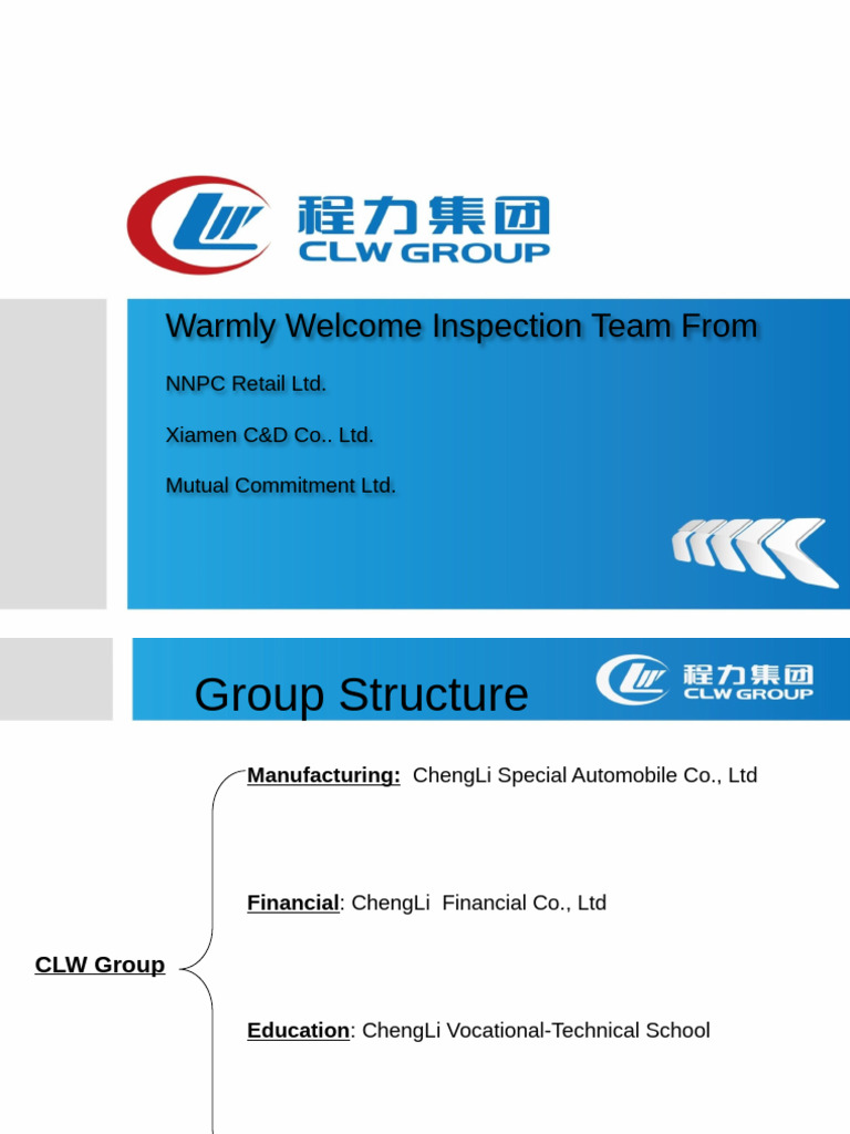 Presentation of CLW Group | PDF | Welding | Construction