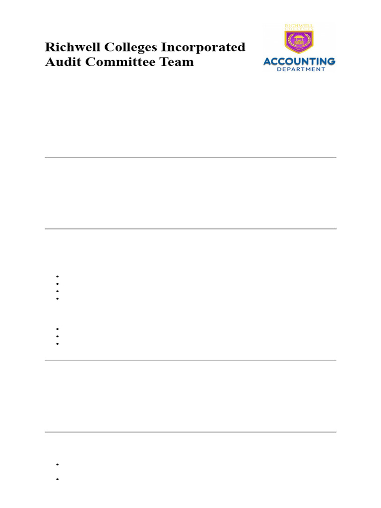 Cashier Collection Deposit Audit Liquidation Policy and Procedure | PDF ...