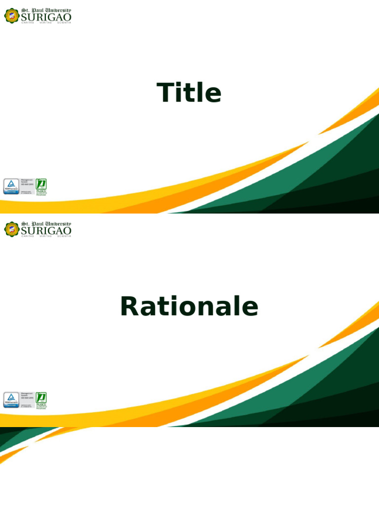 Title Hearing PPT Template | PDF